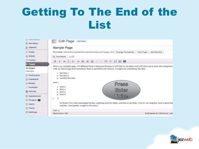 How to create ordered list with numbers How to create ordered list with numbers