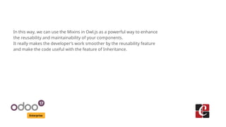 How to Create Owl mixin in Odoo 17 - Odoo 17 Slides | PPTX