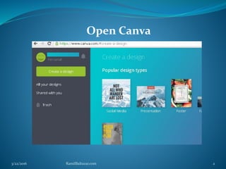 How to create paypal header and logo using canva | PPTX