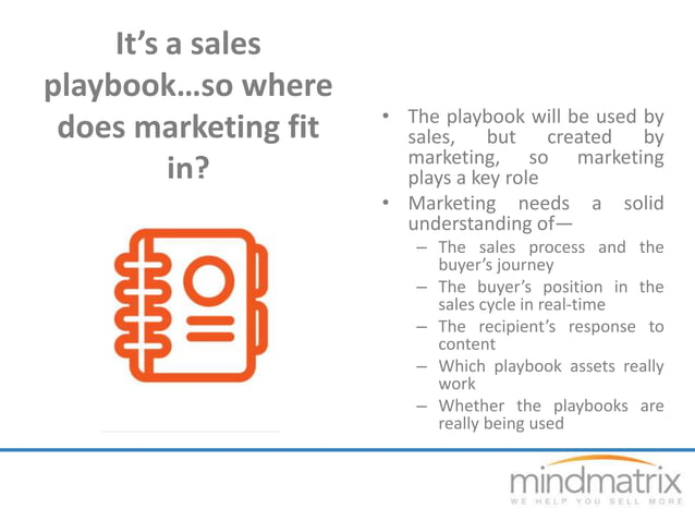 How to create playbooks that really work