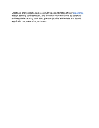 How to create profile creation. (1).pdf