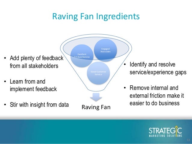 How to create raving fans ~ tips and tools