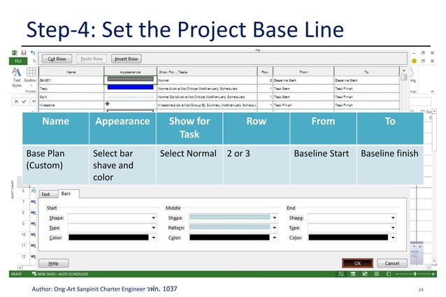 How to Create S Curve by MS Project 2013 | PPSX