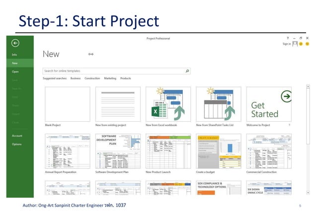 How to Create S Curve by MS Project 2013 | PPSX