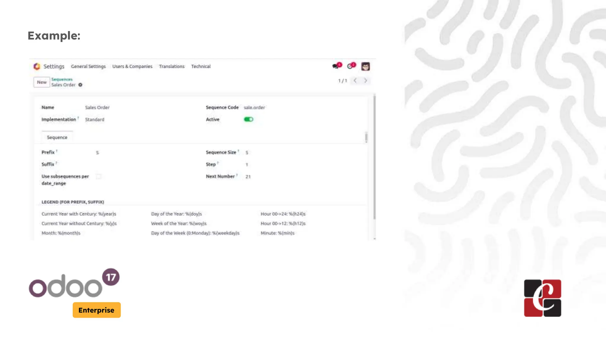 How To Create Sequence Numbers In Odoo 17 Ppt