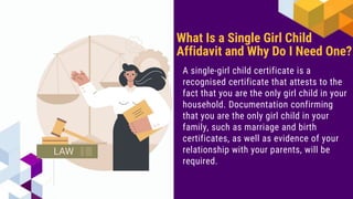 How To Create Single Girl Child Affidavit Online.pptx