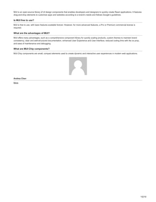 How to Create Sleek MUI Chip Components.pdf | Computing | Technology ...