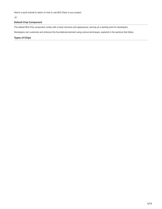 How to Create Sleek MUI Chip Components.pdf | Computing | Technology ...