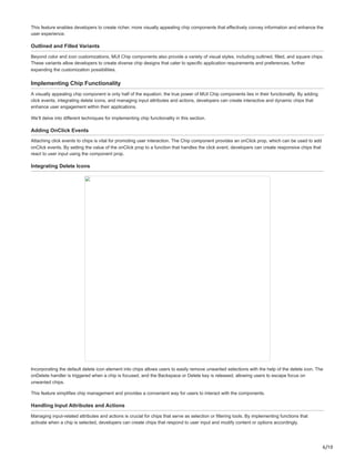 How to Create Sleek MUI Chip Components.pdf | Computing | Technology ...