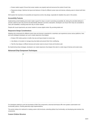 How to Create Sleek MUI Chip Components.pdf | Computing | Technology ...