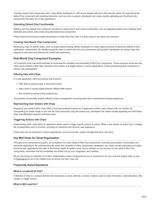 How to Create Sleek MUI Chip Components.pdf | Computing | Technology & Computing