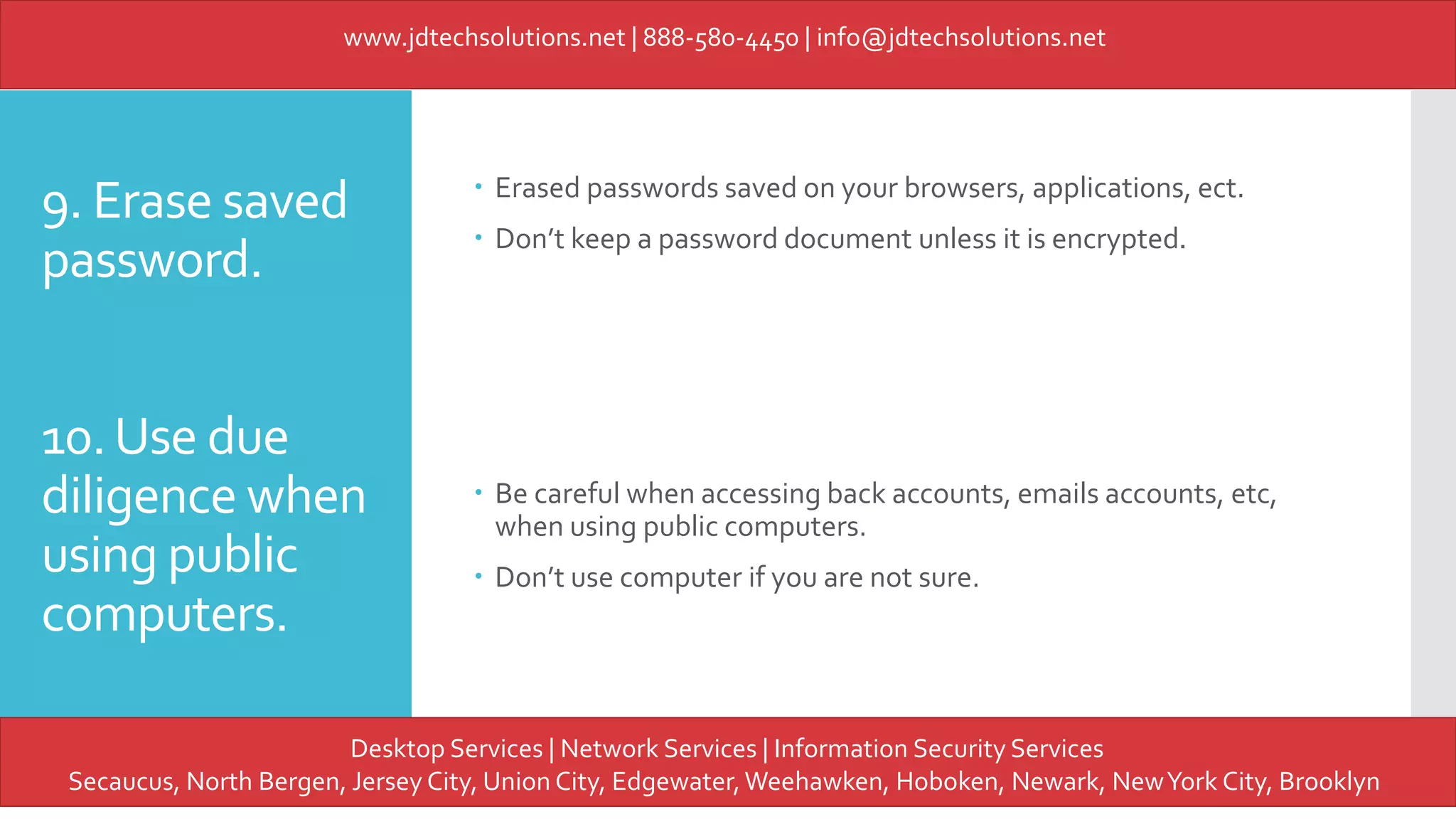How To Create Strong Passwords Pptx It And Internet Support Internet