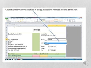 How to create swaggies’s invoice | PPT | Email | Internet