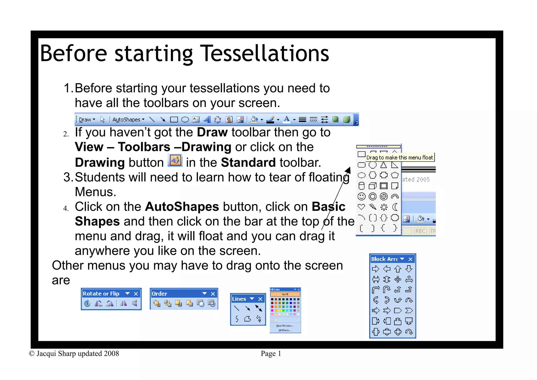 How to create tessellations | PDF