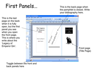 How to create the ideal information pamphlet | PPT
