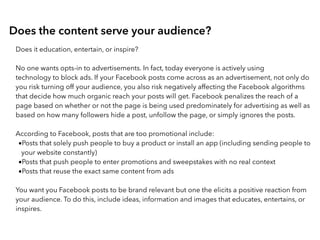 How to create the perfect Facebook post | PDF