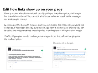 How to create the perfect Facebook post | PDF | Social Networking ...
