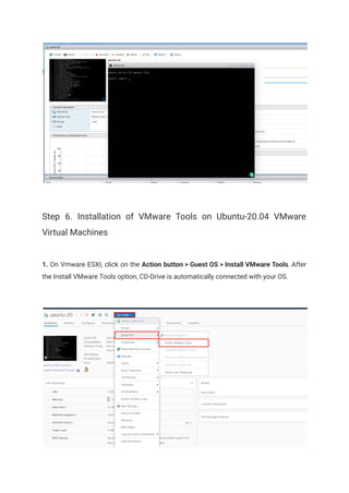 How To Create The Ubuntu 20 VM Template For VMware Automation | PDF