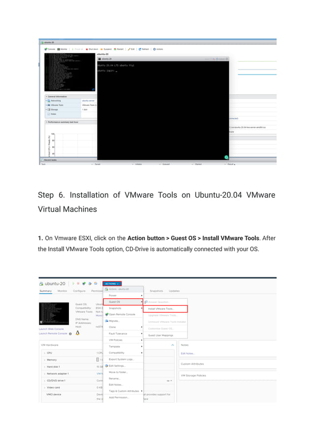 How To Create The Ubuntu 20 Vm Template For Vmware Automation Pdf