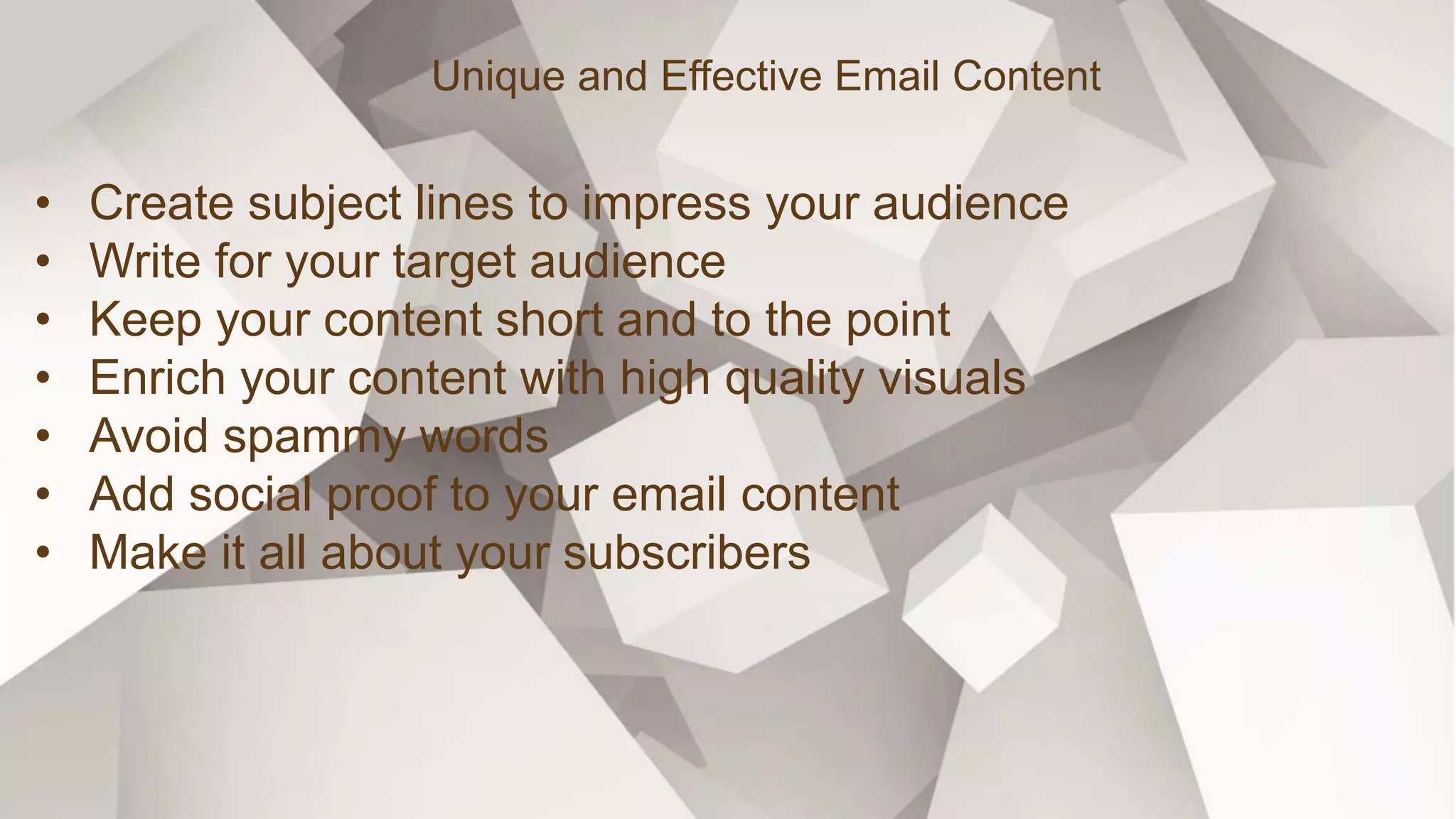 How to create unique and effective email content.pptx