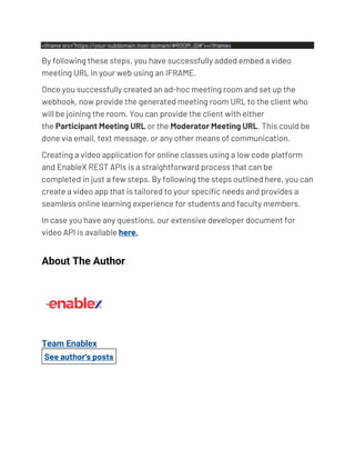 How to Create Video Application for an EdTech Platform.pdf