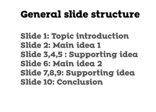 How to create visual aid | PPT