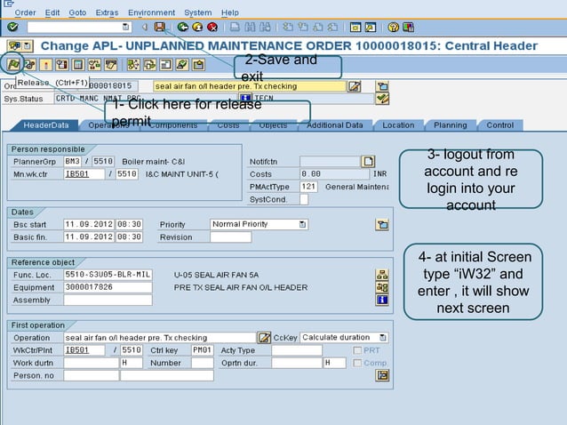 How to create work order | PPTX
