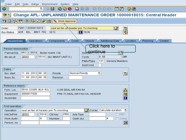 How to create work order | PPTX