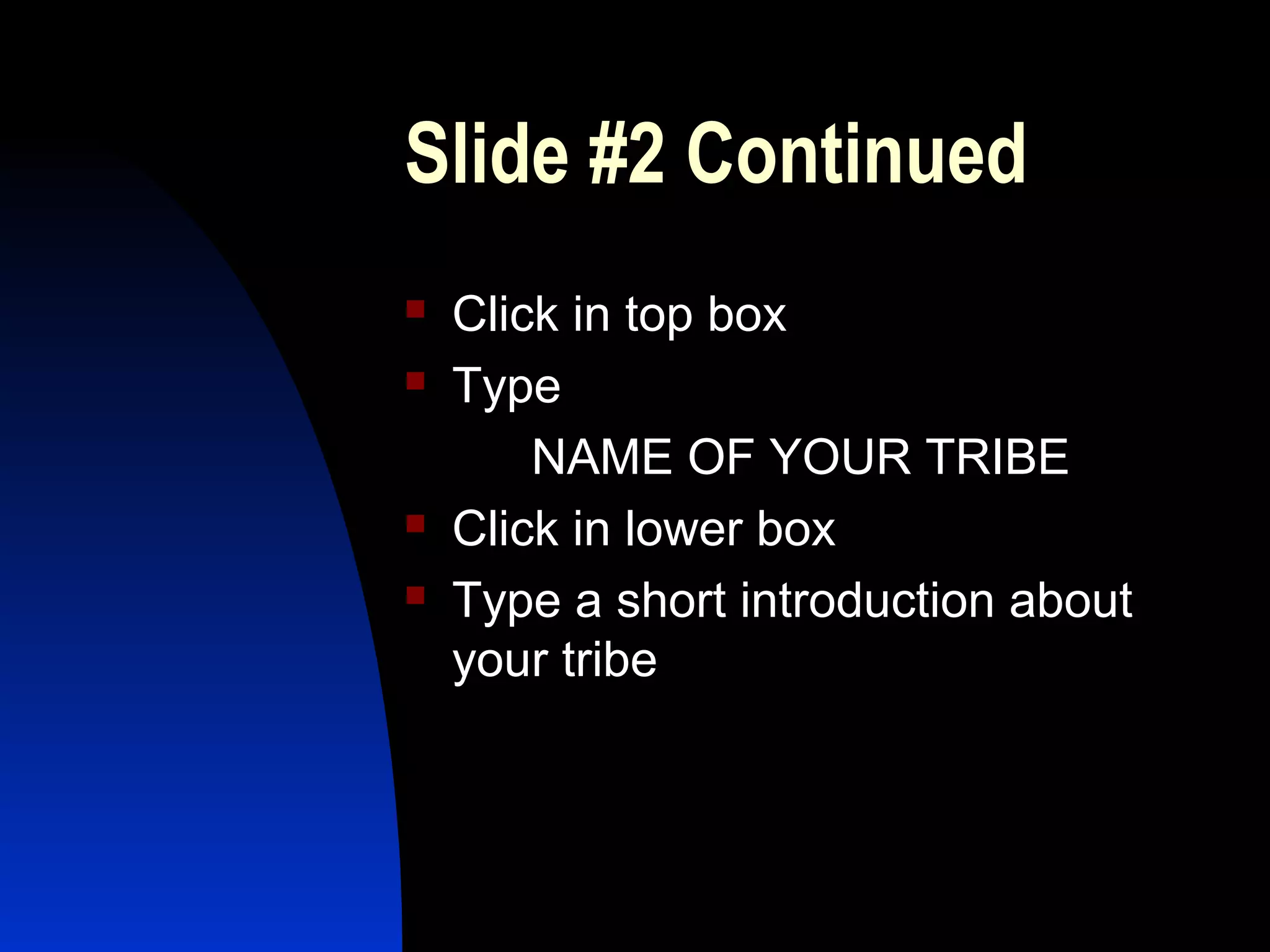 How to create your native american power point | PPT