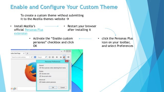 How to put your own photo on mozilla firefox theme - deepmas