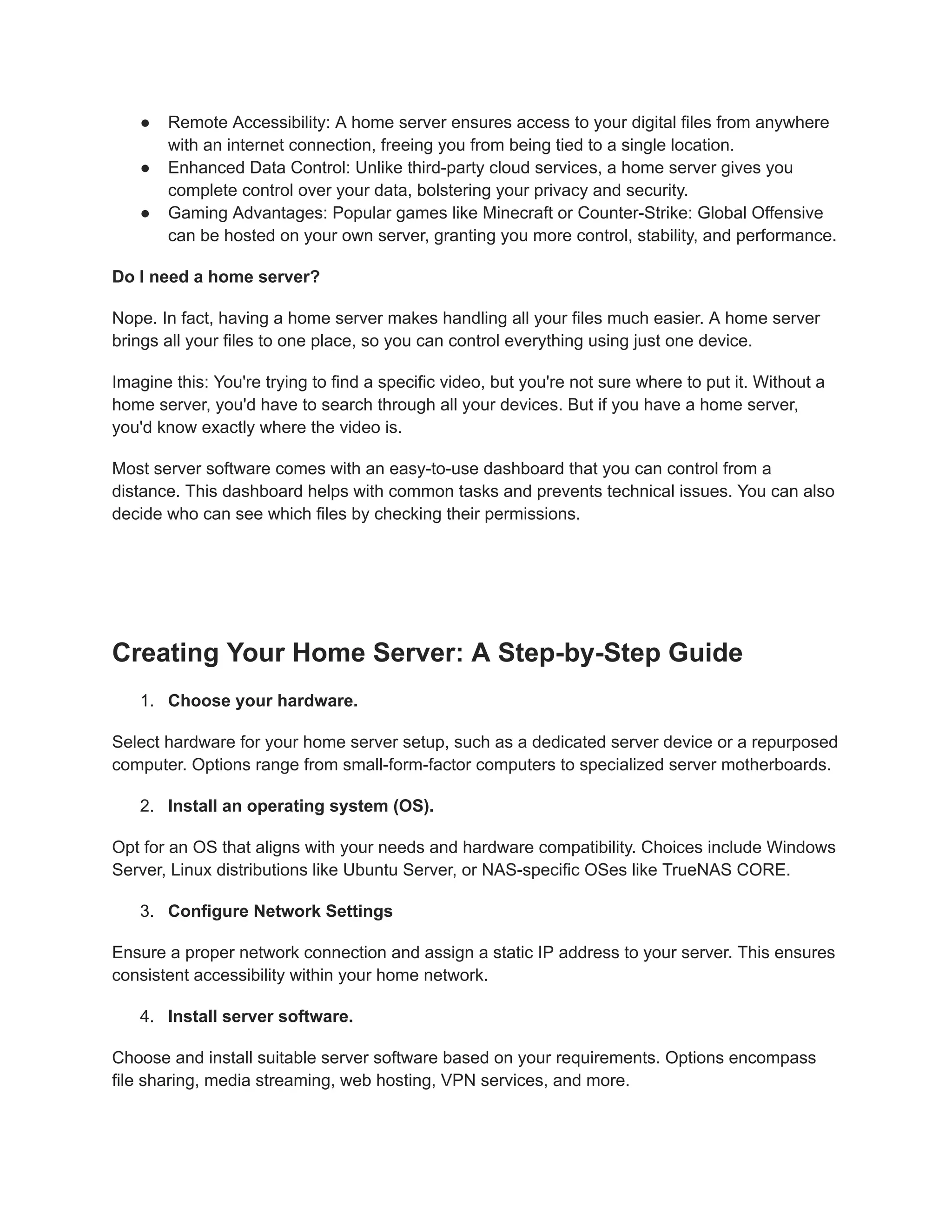 How to Create Your Own Home Media Server.pdf | Home Entertainment Systems | Consumer Electronics