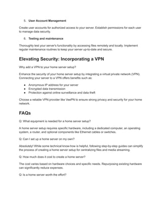 How to Create Your Own Home Media Server.pdf | Home Entertainment ...