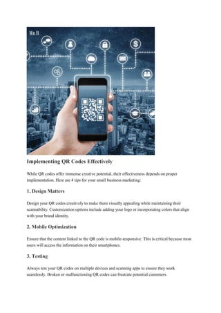 How To Creatively Leverage QR Codes for Your Small Business Marketing.pdf