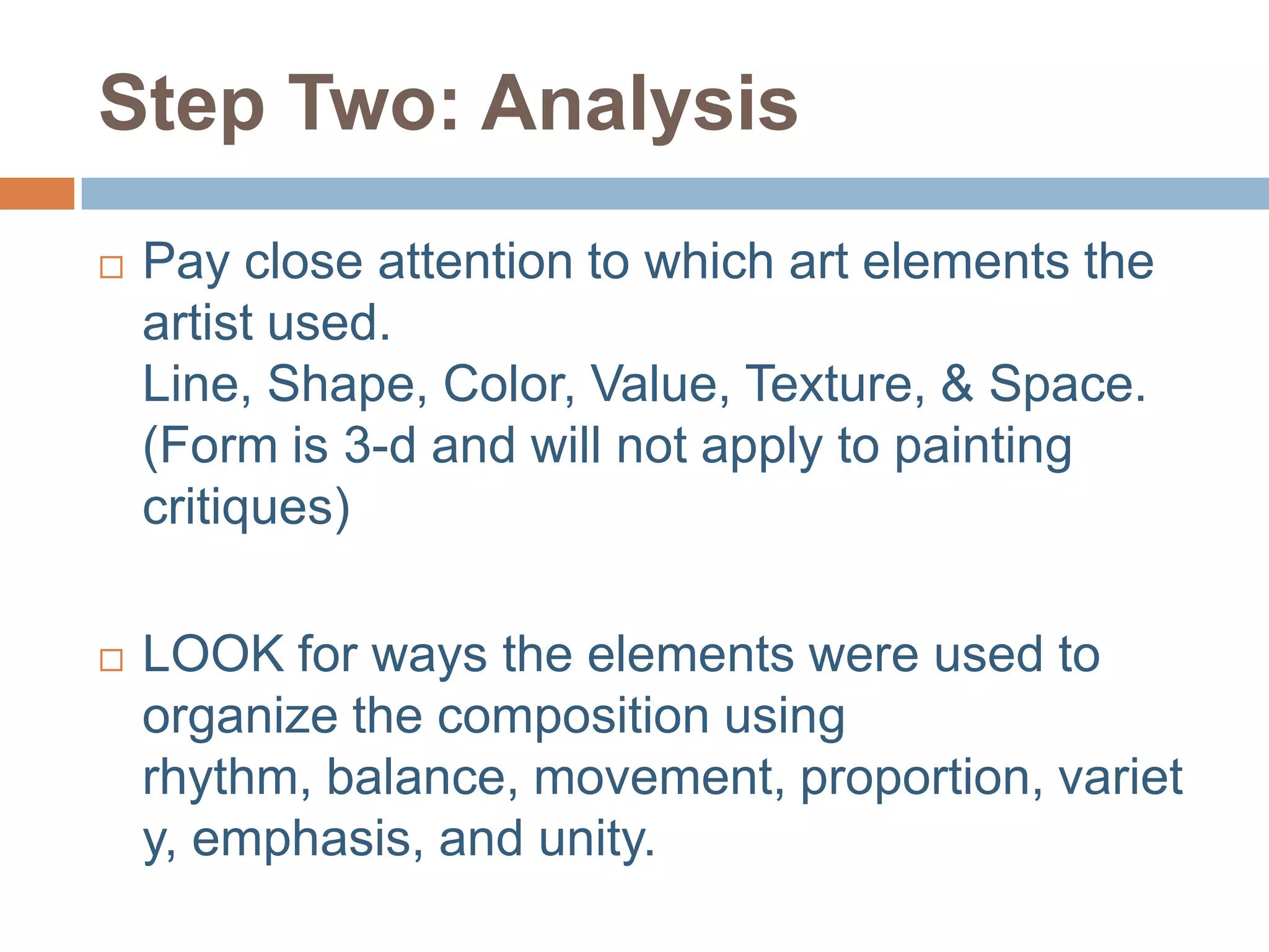 How to Formally Critique Art | PPTX