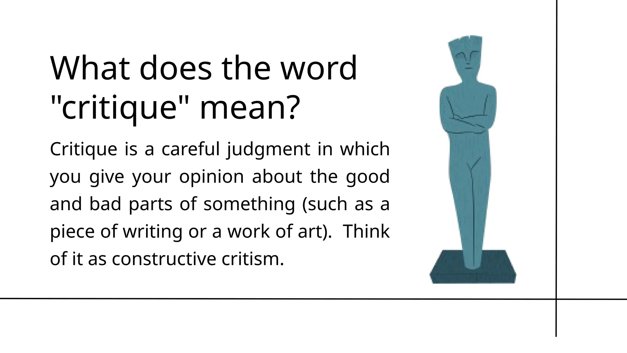 How to Critique Art Visual Arts Presentation in Colorful Graphic Style.pptx