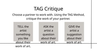 How to Critique Art Visual Arts Presentation in Colorful Graphic Style.pptx