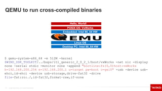 How to cross compile ROS2 distro by taken VxWorks RTOS as an example | PPT