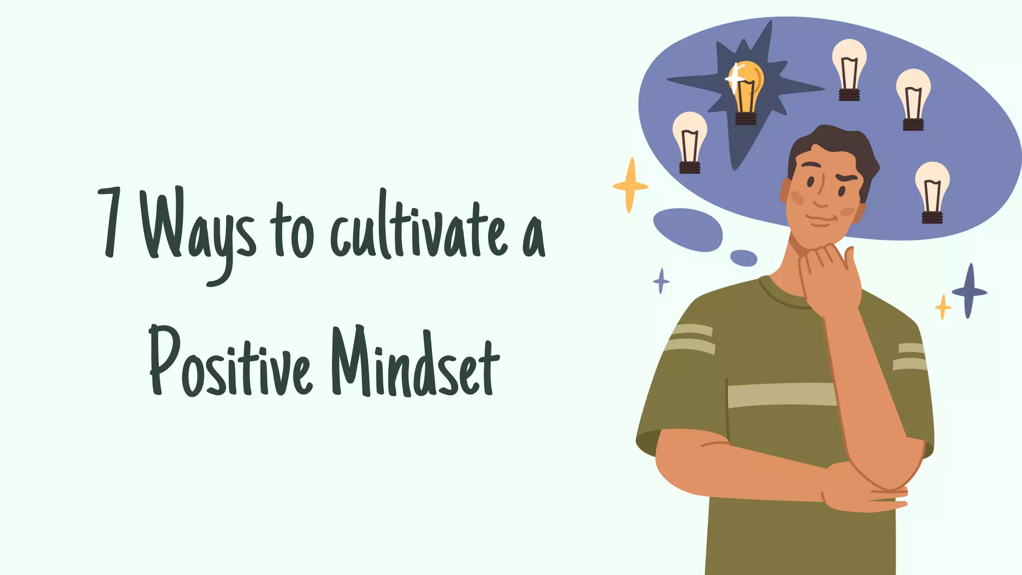 How to cultivate a Positive Mindset for a Better Mental Health | PDF
