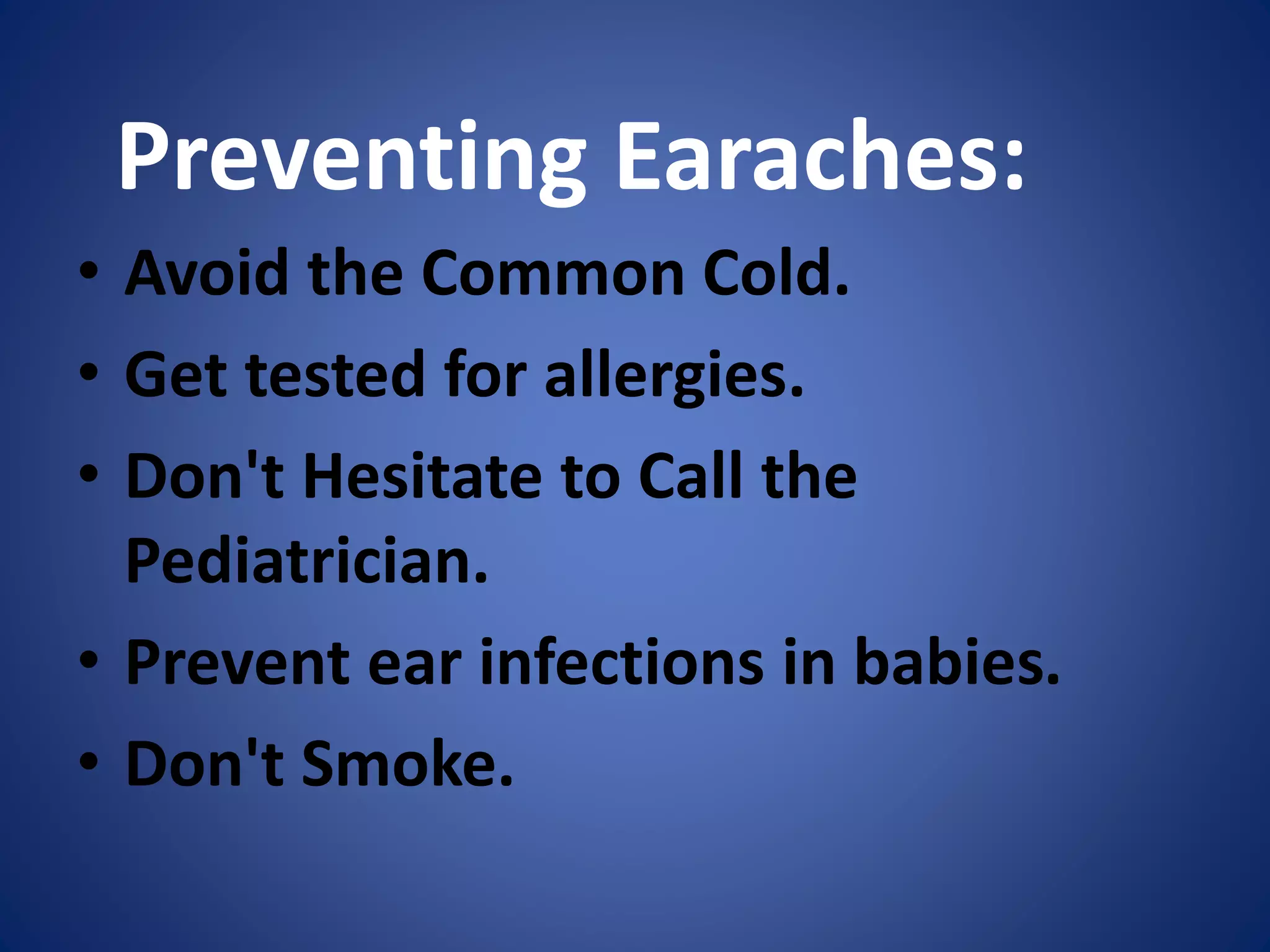 How to cure an earache | PPTX