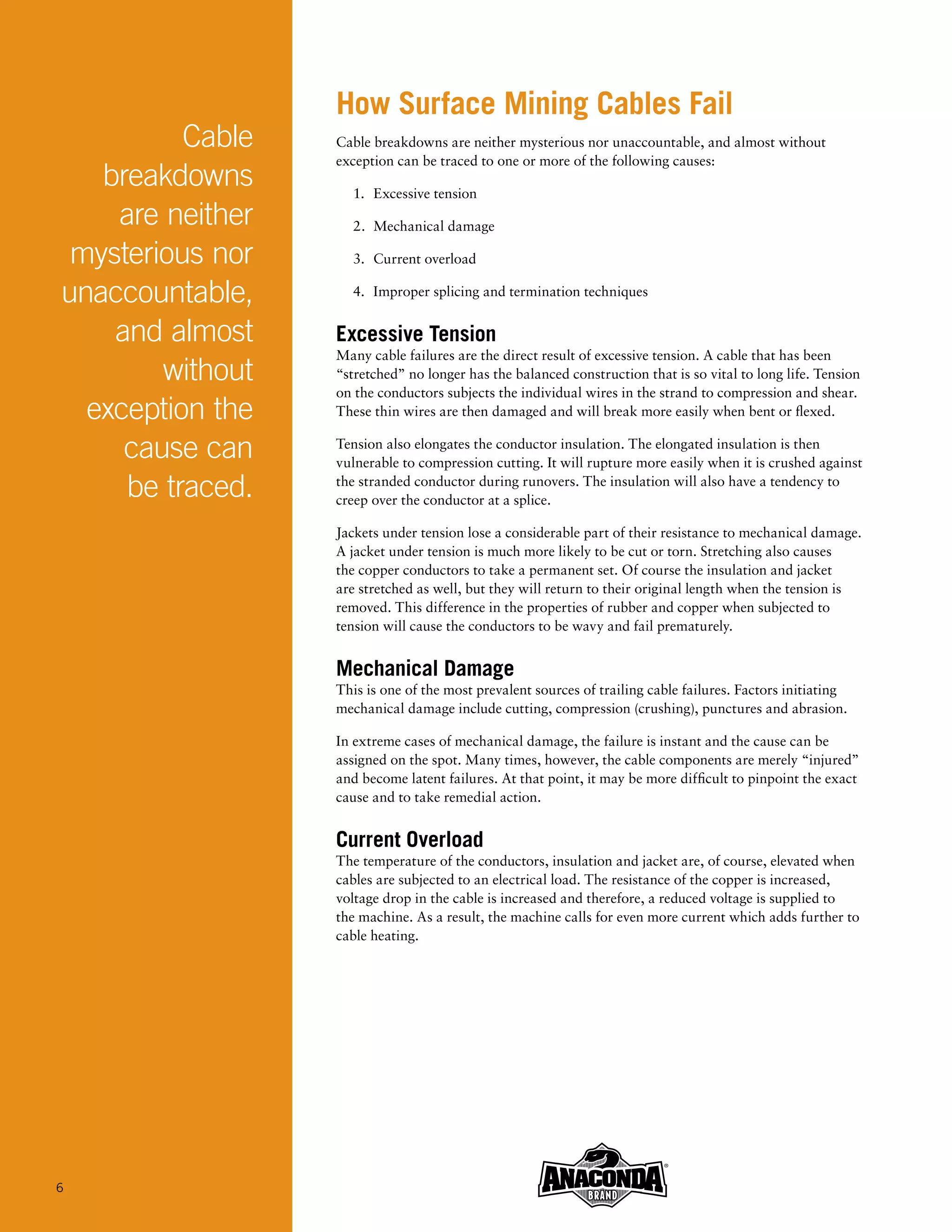 How To Cut Downtime & Extend Cable Life - Surface Mining Cable Care ...