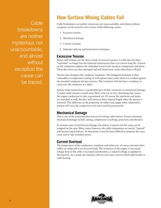 How To Cut Downtime & Extend Cable Life - Surface Mining Cable Care ...