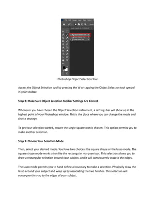 How To Cut Out An Image In Photoshop 2024 | PDF