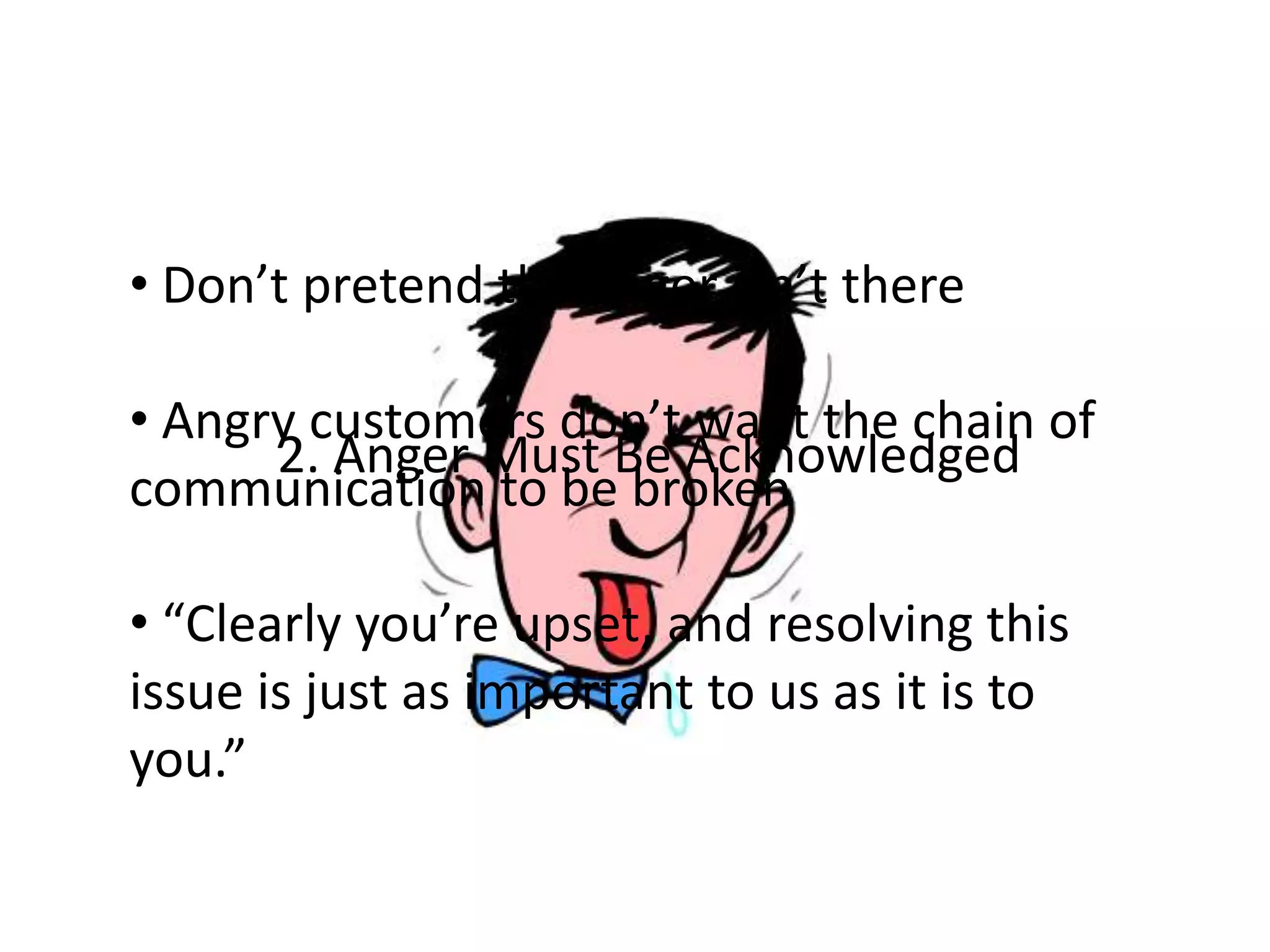 How To Deal With Angry Customers | PPTX | Consumer Issues | Business