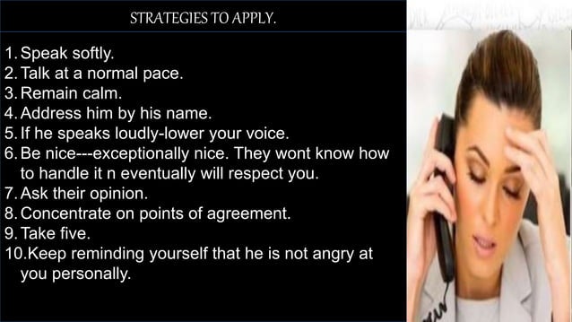 How to deal with argumentative and rude clients | PPT