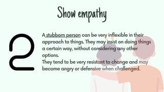 How to deal with stubborn people | Solh Wellness | PDF