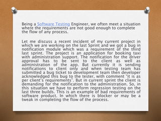 How to deal with bad requirements of software | PPTX