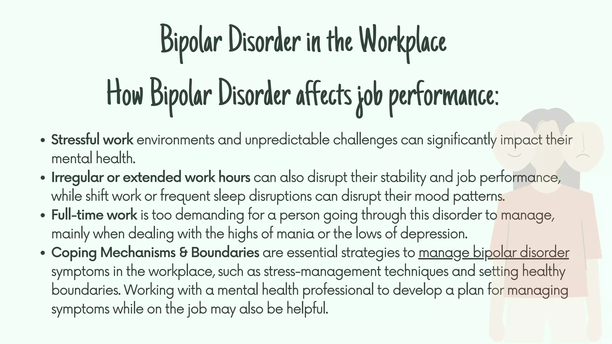Managing Bipolar Disorder at the Workplace | Solh Wellness | PDF