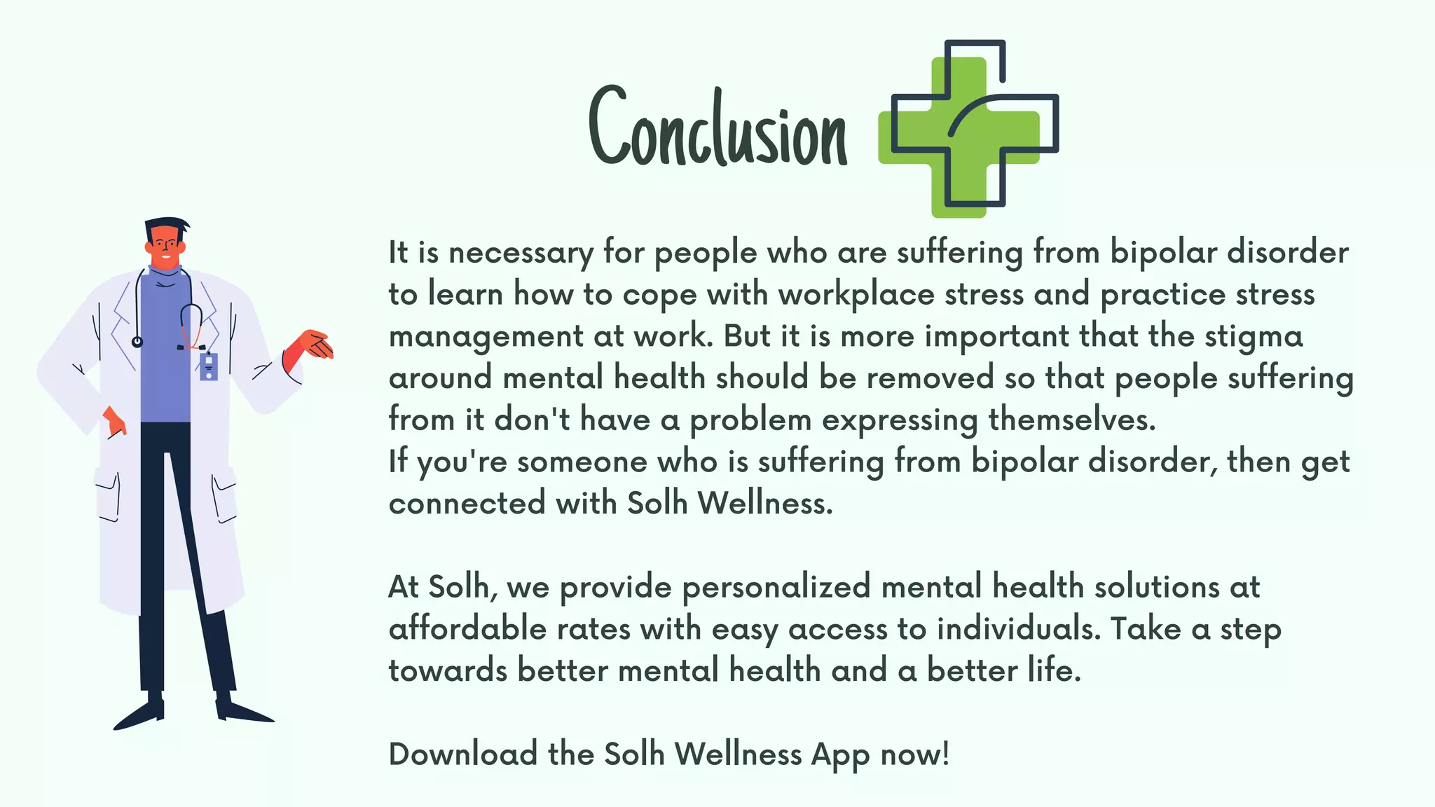 Managing Bipolar Disorder at the Workplace | Solh Wellness | PDF