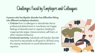 Managing Bipolar Disorder at the Workplace | Solh Wellness | PDF