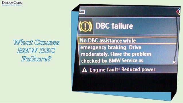 How To Deal With BMW DBC Malfunction Problems | PPTX